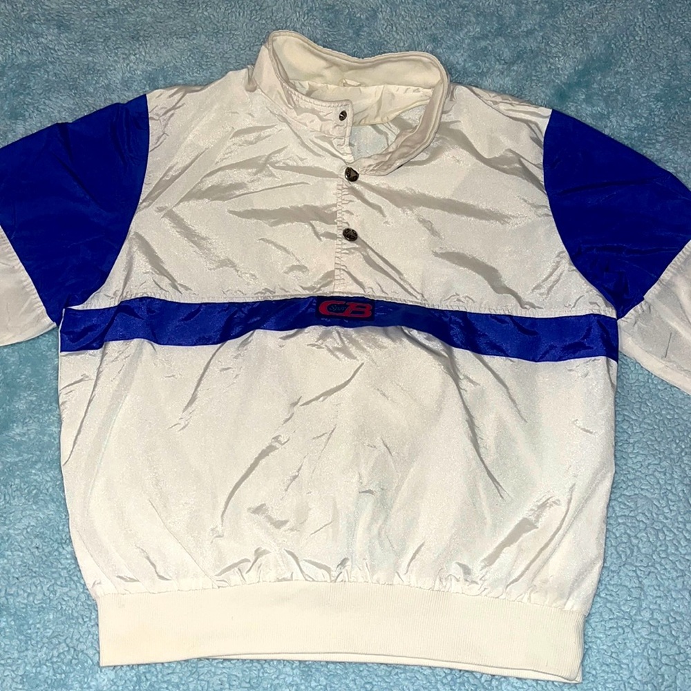 Vintage - Cb Sports Windbreaker Jacket - Gem